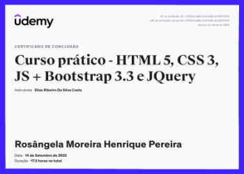 Portfólio Rosangela Moreira Henrique Pereira